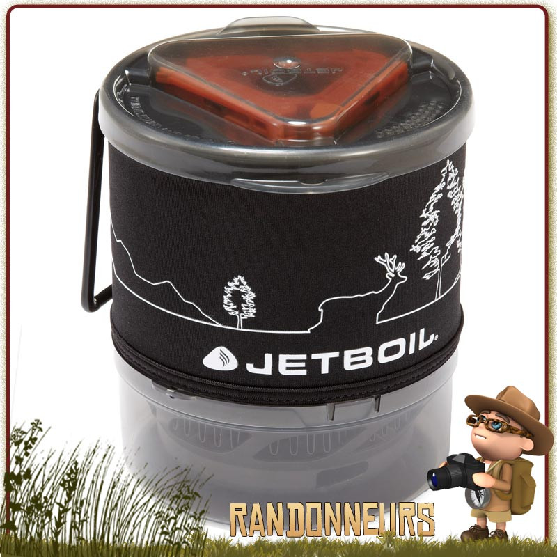 Réchaud JetBoil MINIMO Camo régulateur pression basse température