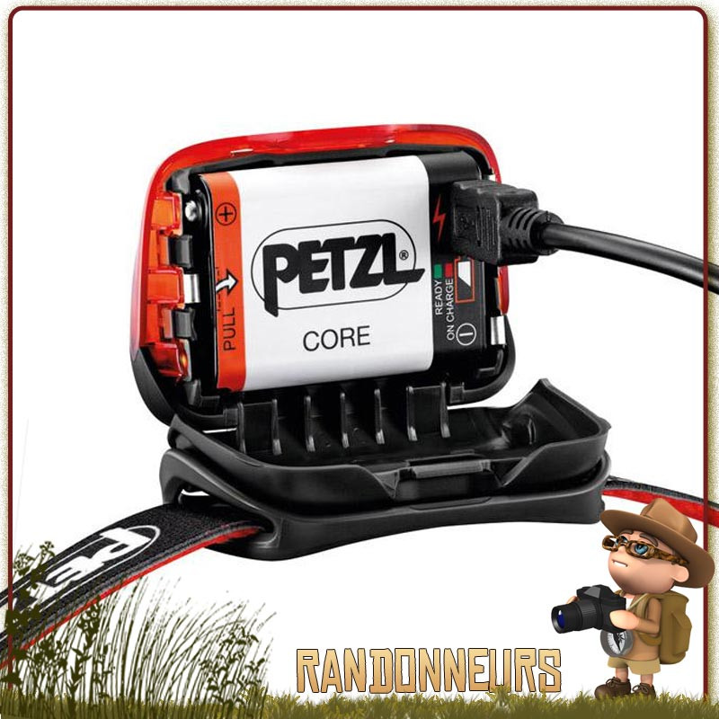 Batterie Rechargeable Petzl Core pour lampe frontale petzl tikka
