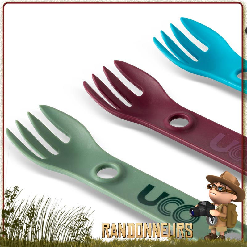 Spork Mini UCO ultra léger compact plastique alimentaire sans bpa