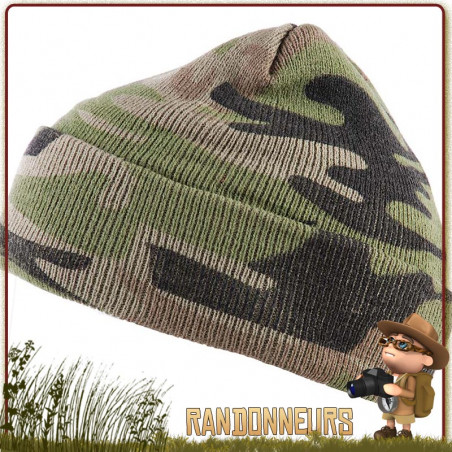 Bonnet Commando camouflage militaire Fostex chasse taille unique