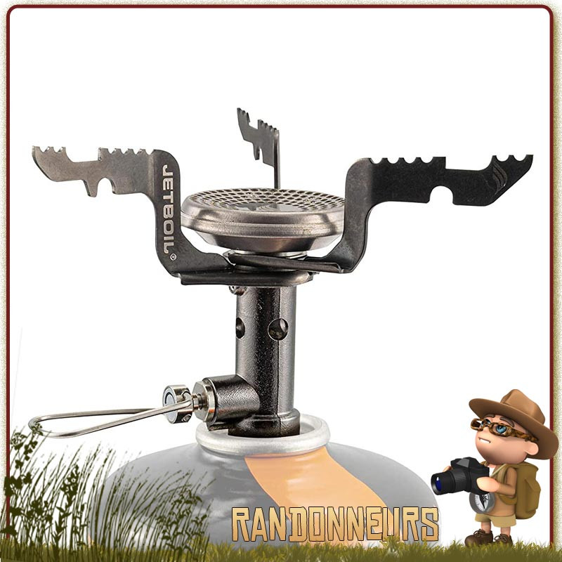 Réchaud JetBoil stash popote optimisee puissant randonnee ultra leger