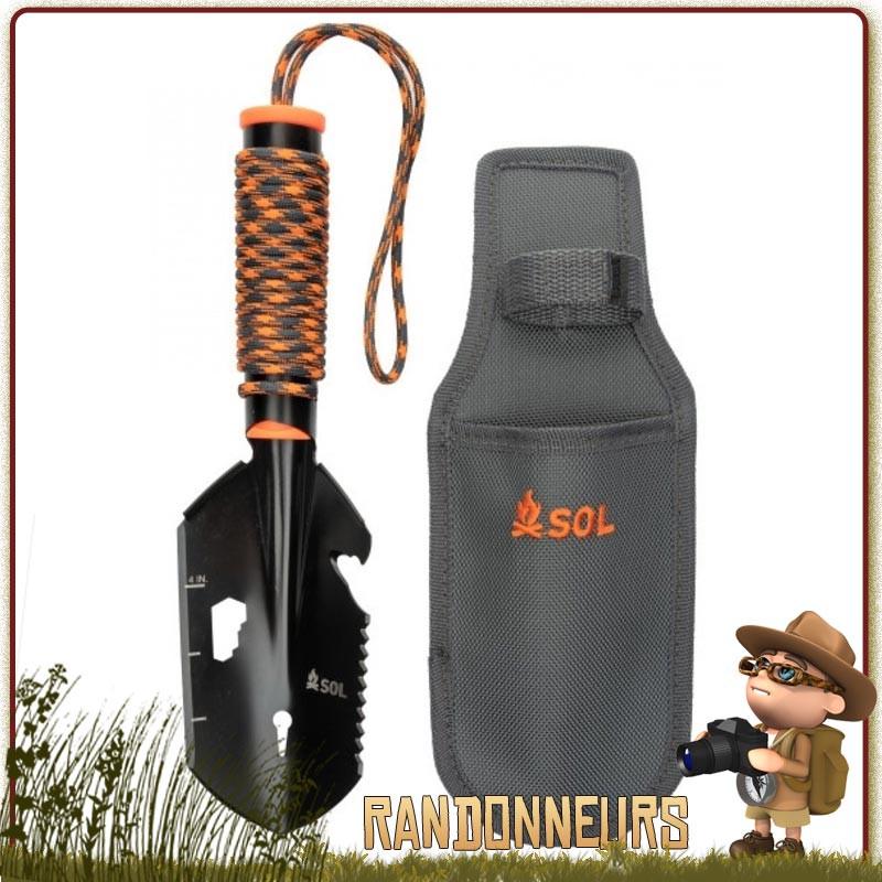 Pelle outils Survie MultiFonctions SOL bushcraft aventure raid 4x4
