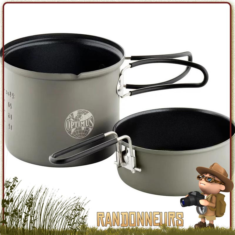 Popote Réchaud ELEKTRA Black Edition Optimus randonnée crux lite léger