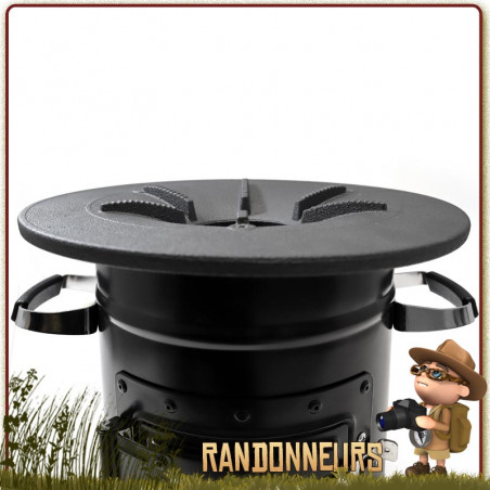 Poele Réchaud bois Fusée scandinave Skadi bivouac bushcraft survie