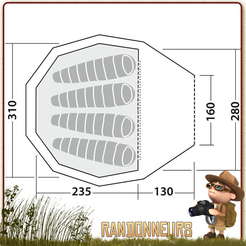 Tente Tarp Tipi Green Cone PRS Robens bivouac camp bushcraft nature