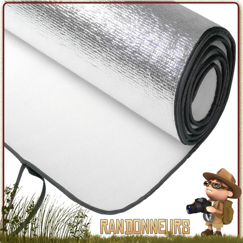 Tapis de Sol Aluminisé épais Isolant origin outdoor protection froid