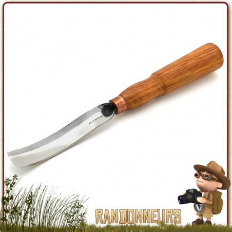 Gouge à Sculpter le bois G7L-22 Beavercraft outil de taille bushcraft