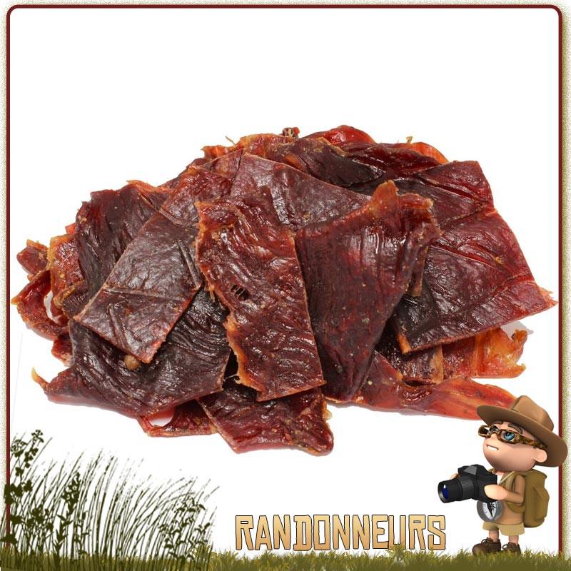 Viande Boeuf séchée Beef Jerky wild west france haute teneur proteine