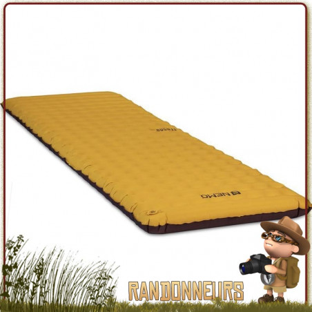 Matelas gonflable TENSOR TRAIL Nemo Regular wide bivouac ultra leger