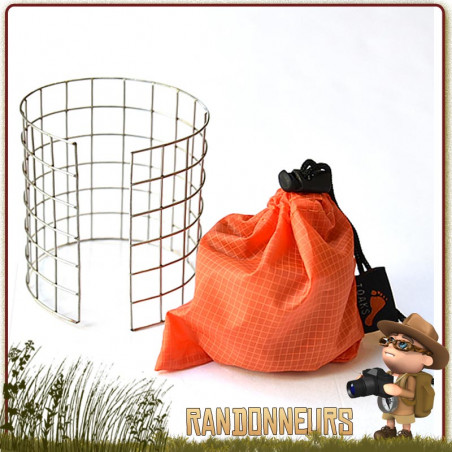 Set Réchaud Titane Siphon Alcool Toaks trek randonnée ultra légère