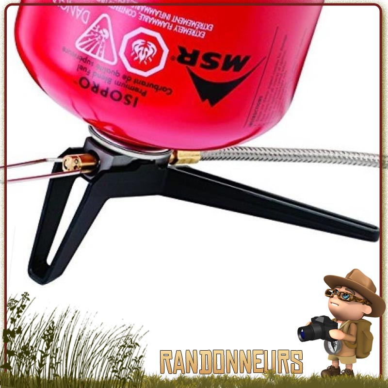 Réchaud Déporté MSR WINDPRO II puissance 3500 w par temps froids léger