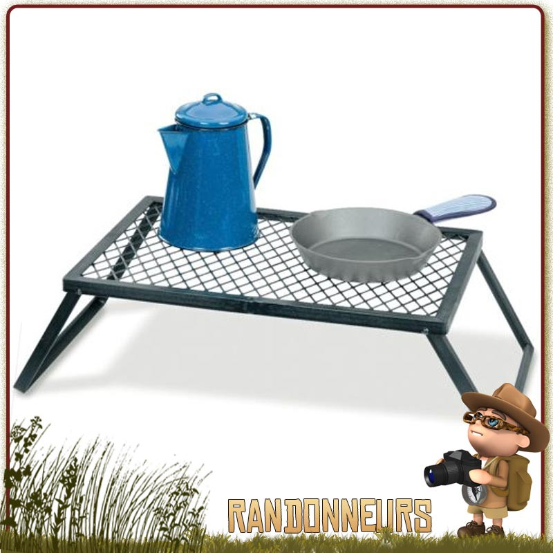 Grill Bushcraft Heavy Duty Coghlan's bivouac randonnée bushcraft